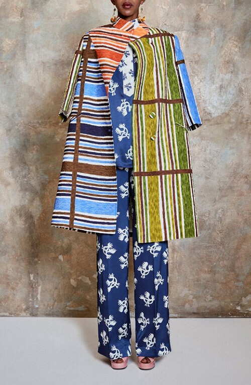 Multicolored Coat - The Fashiongton Post